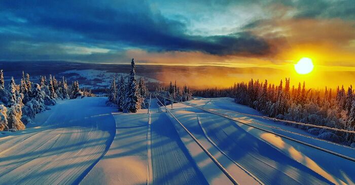 Ski slopes :: Sportcamping Åkersjön
